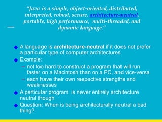 Lecture11 on oops with java buzzwords.pptx