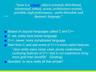Lecture11 on oops with java buzzwords.pptx
