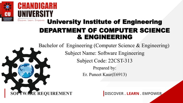 Lecture 1 (1)Introduction to Software Engineering | PPT