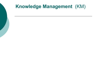 Introduction to Knowledge Management Now | PPTX