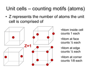 Lecture 11 - Crystallography crystallography.ppt | Chemistry | Science