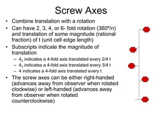 Lecture 11 - Crystallography crystallography.ppt | Chemistry | Science