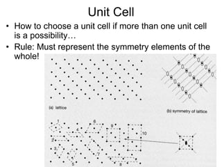Lecture 11 - Crystallography crystallography.ppt | Chemistry | Science