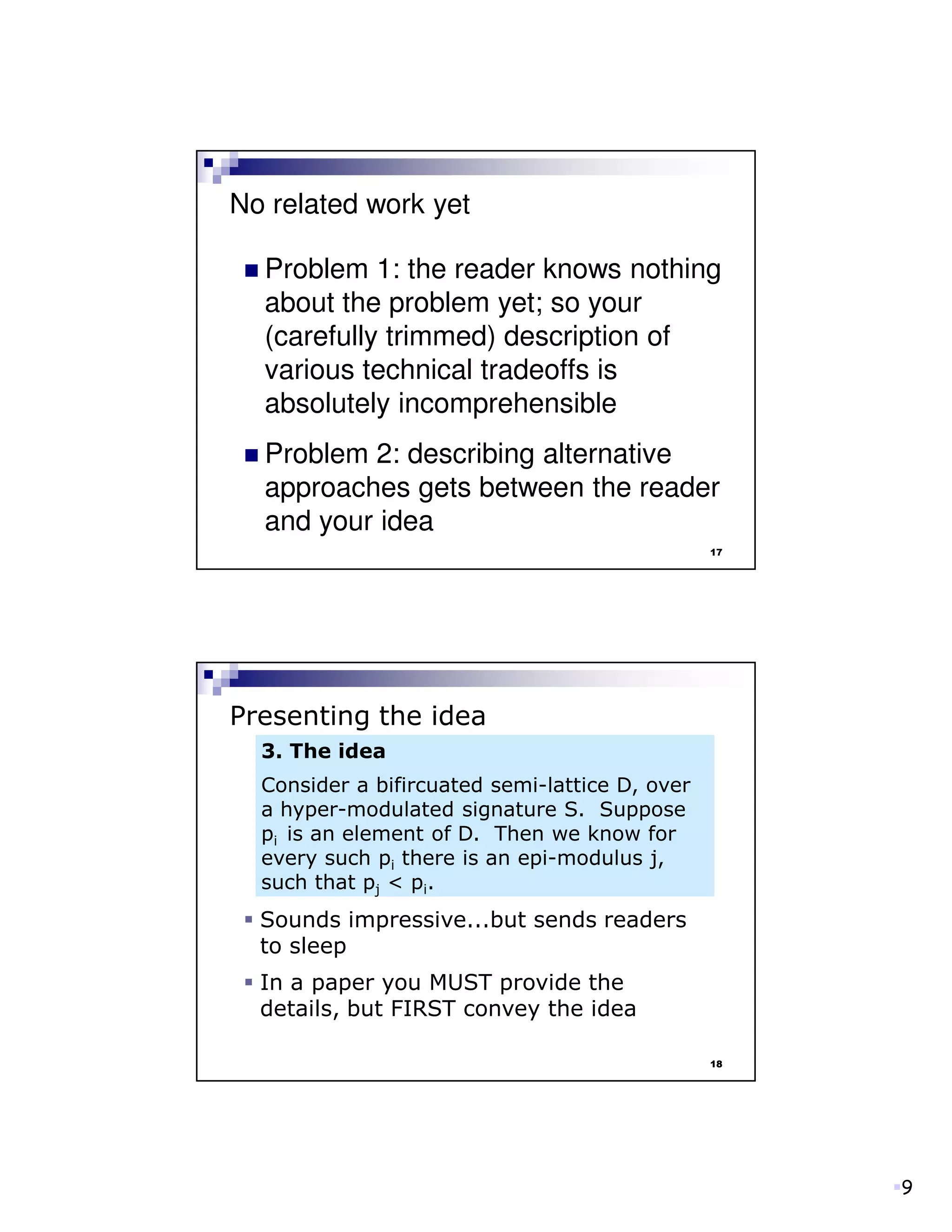Lecture11 (cs212)(how towriteareserchpaper) | PDF