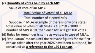 Lecture 11 election of the president | PPTX