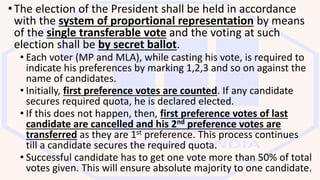 Lecture 11 election of the president | PPTX