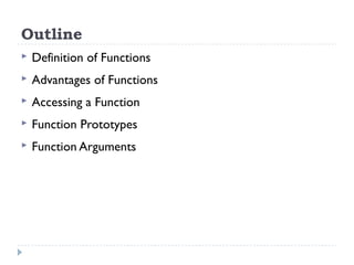 Lecture 11 - Functions | PPT | Web Development | Internet