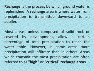 Lecture 11. groundwater hydrology | PDF