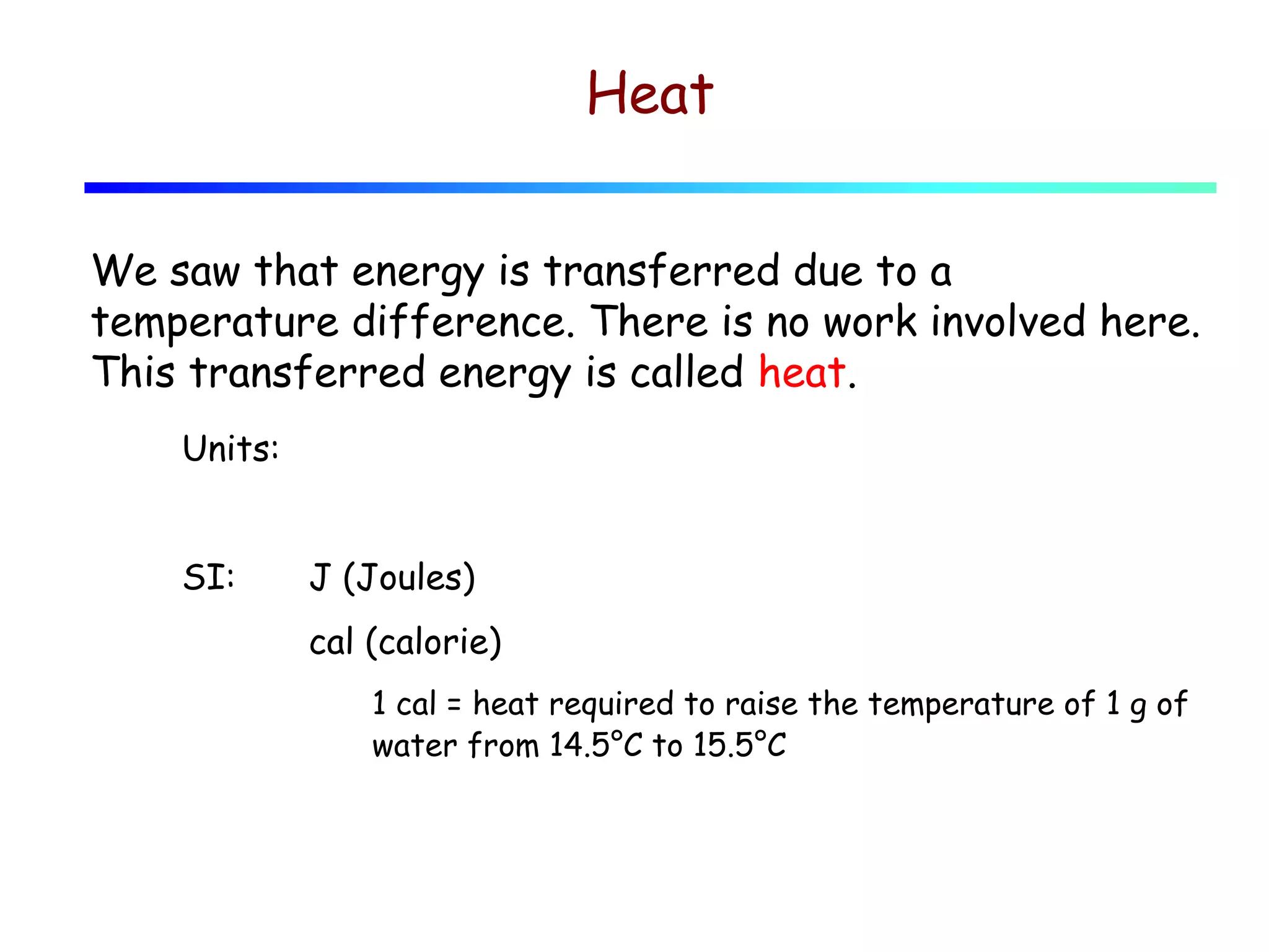 Lecture 11 heat and phase changes | PPT