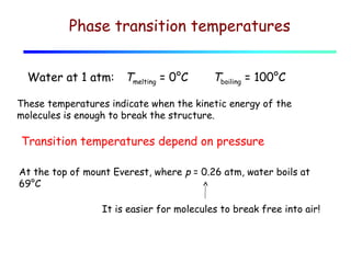 Lecture 11 heat and phase changes | PPT | Free Download