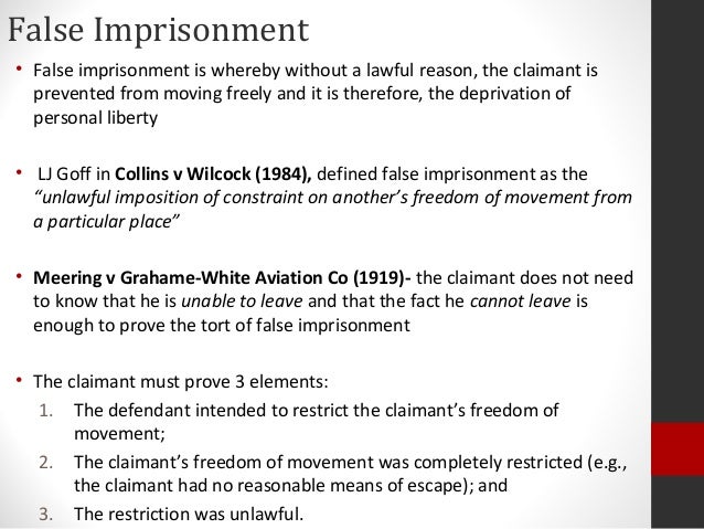 Lecture 11 law of tort