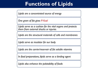 Lecture 11 - Lipids 1.pdf full introduction | PDF