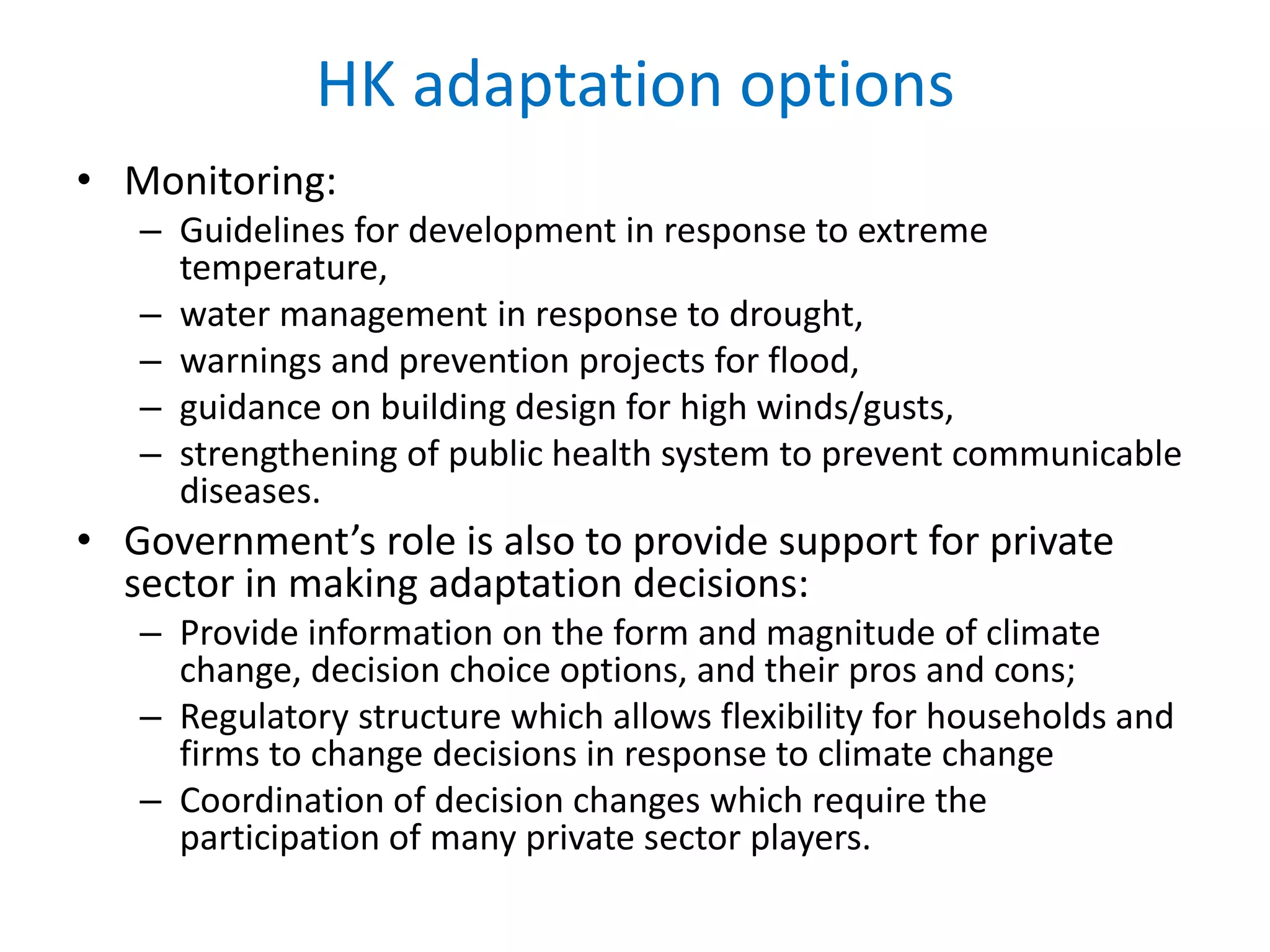 Lecture 11 mitigation and adaptation | PDF