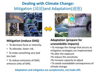 Lecture 11 mitigation and adaptation | PDF
