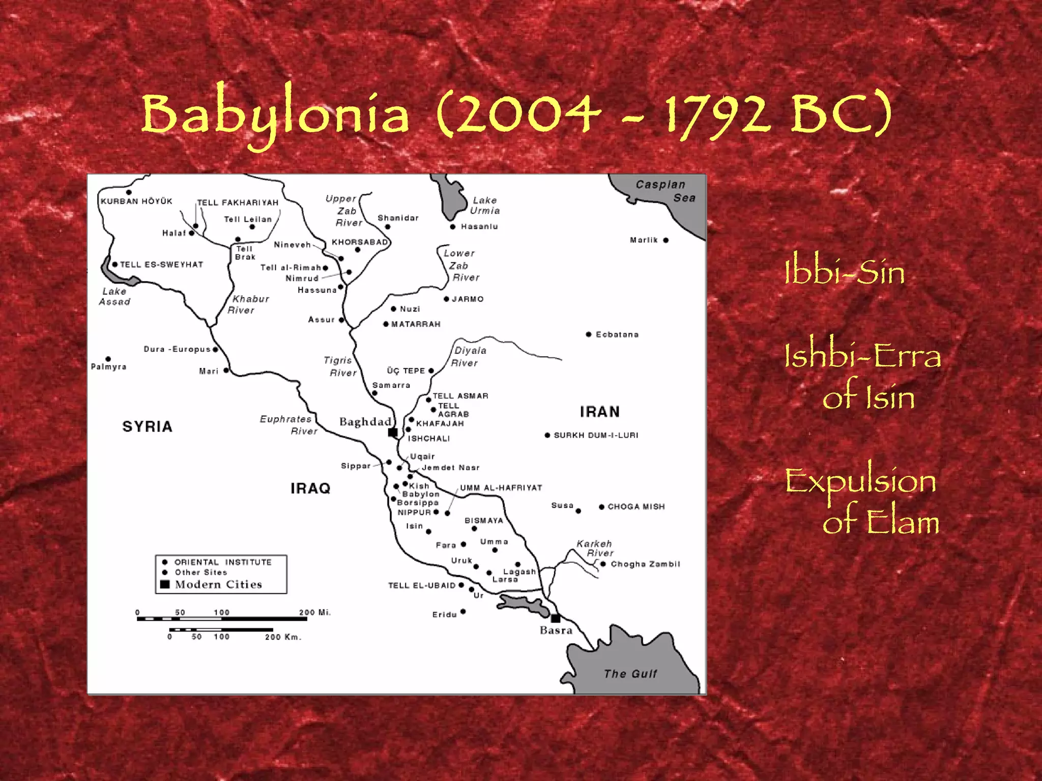 Lecture 11 old babylonian period (b) | PPT