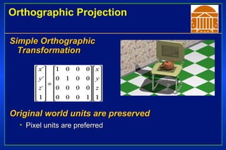 Lecture 11 Perspective Projection | PPT