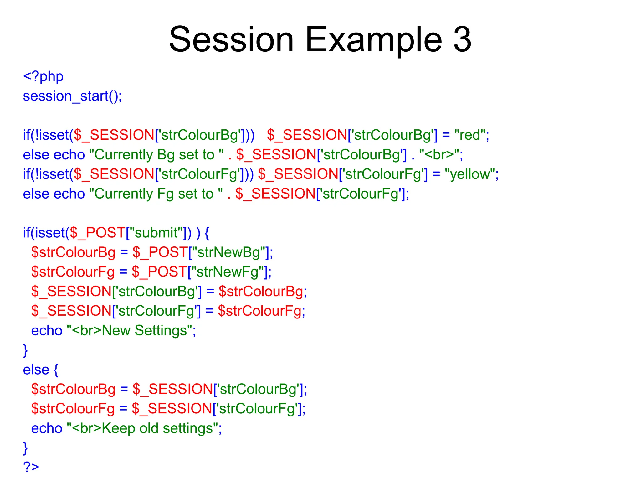Lecture 11 - PHP - Part 5 - CookiesSessions.ppt Lecture 11 - PHP - Part 5 - CookiesSessions.ppt