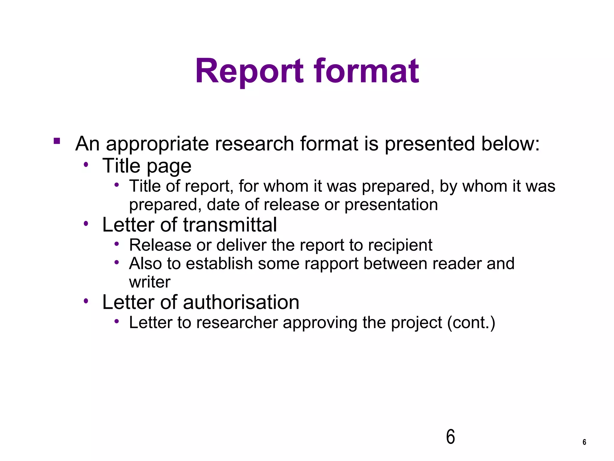 Presentation of the results | PPT