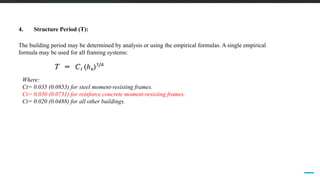 Lecture 11 - Seismic Analysis of MDF Systems - UBC 97.pptx