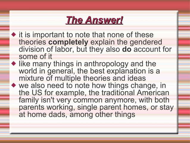 Lecture 11 Sex And Gender Ppt