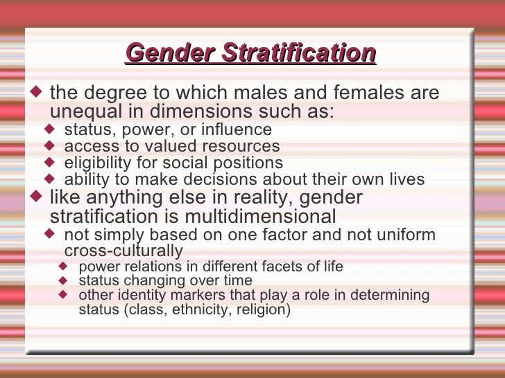 Lecture 11 Sex And Gender