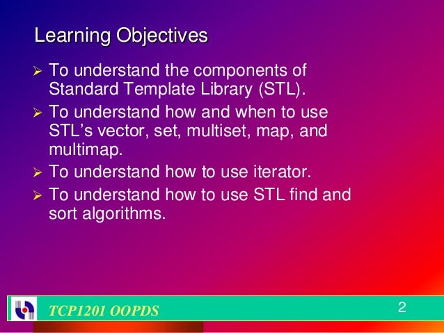 Lecture11 Standard Template Library