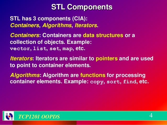 Lecture11 Standard Template Library