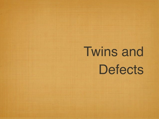 Lecture11 twins-defects-creep | KEY | Chemistry | Science
