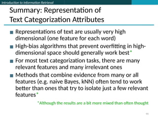 Advanced Techniques in Text Classification and Vector Space Models for ...