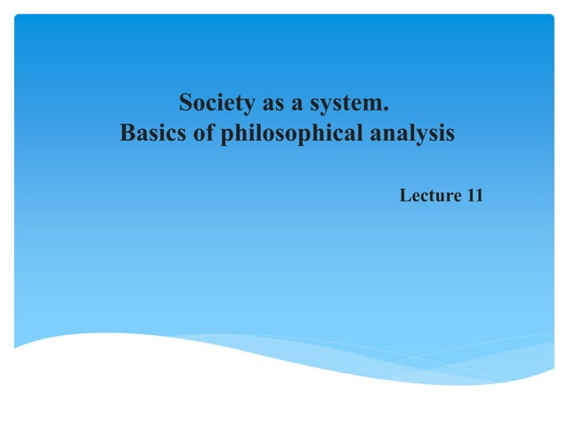Lecture 11 (2).ppt of philosophy........ | PPT