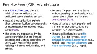 Types of connections -Peer to peer connection | PPTX
