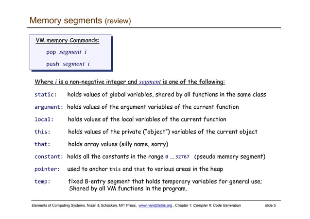 Lecture 11 compiler ii | PPT Lecture 11 compiler ii | PPT