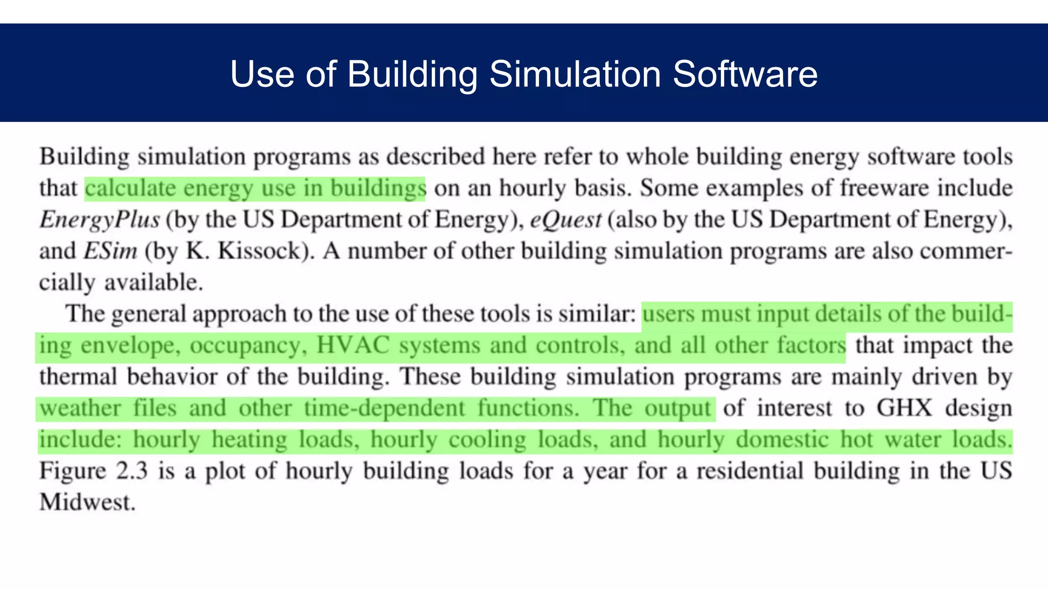 Lecture 11 computer simulation in buildings | PDF