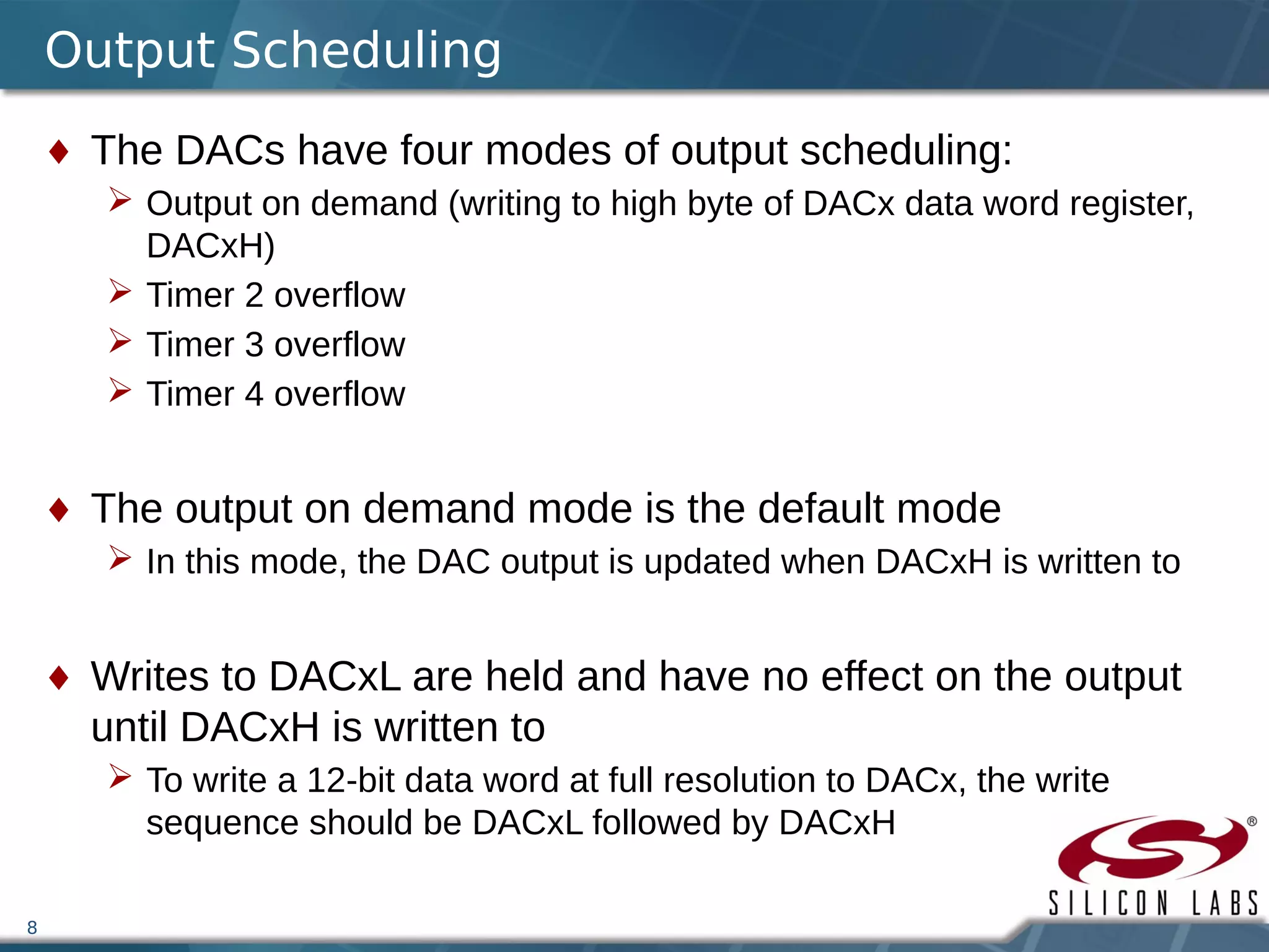 Lecture 11 (dac and comparator) rv01 | PDF