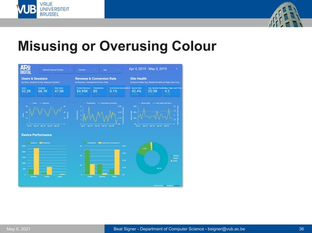 Dashboards - Lecture 11 - Information Visualisation (4019538FNR) | PDF | Computing | Technology ...
