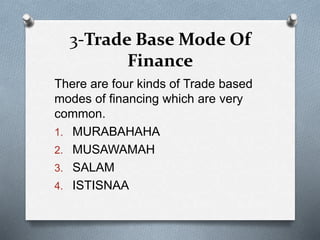 Lecture 11 debt finace m&dm df islamic modes of financing | PPTX ...