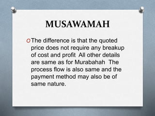 Lecture 11 debt finace m&dm df islamic modes of financing | PPTX ...
