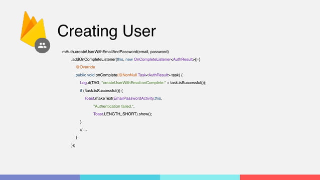 Lecture 11 Firebase overview | PPT