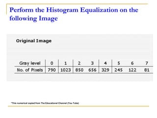 Histogram Equalization | PPTX