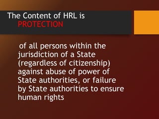 human Lecture 11 IHL 08 - IHL-HRL.ppt