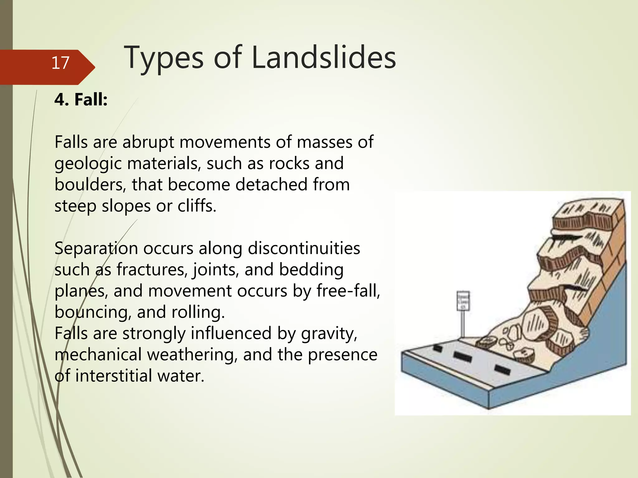 Lecture 11 landslides | PPTX