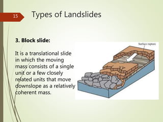 Lecture 11 landslides | PPTX