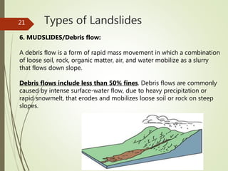 Lecture 11 landslides | PPTX