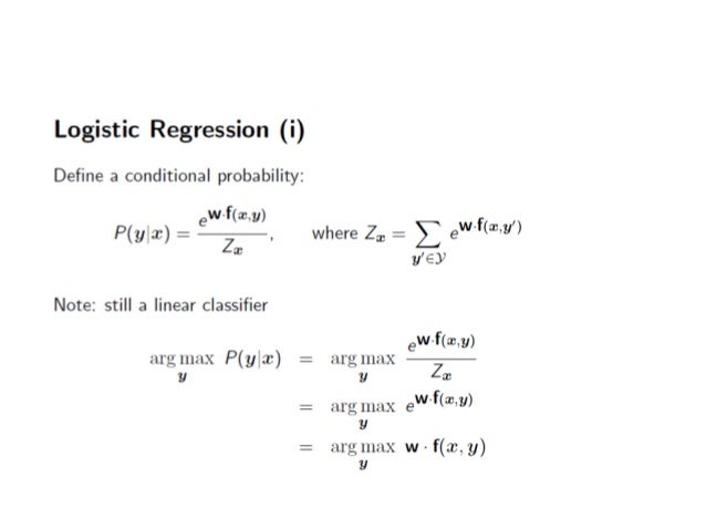 Lecture11 logistic regression