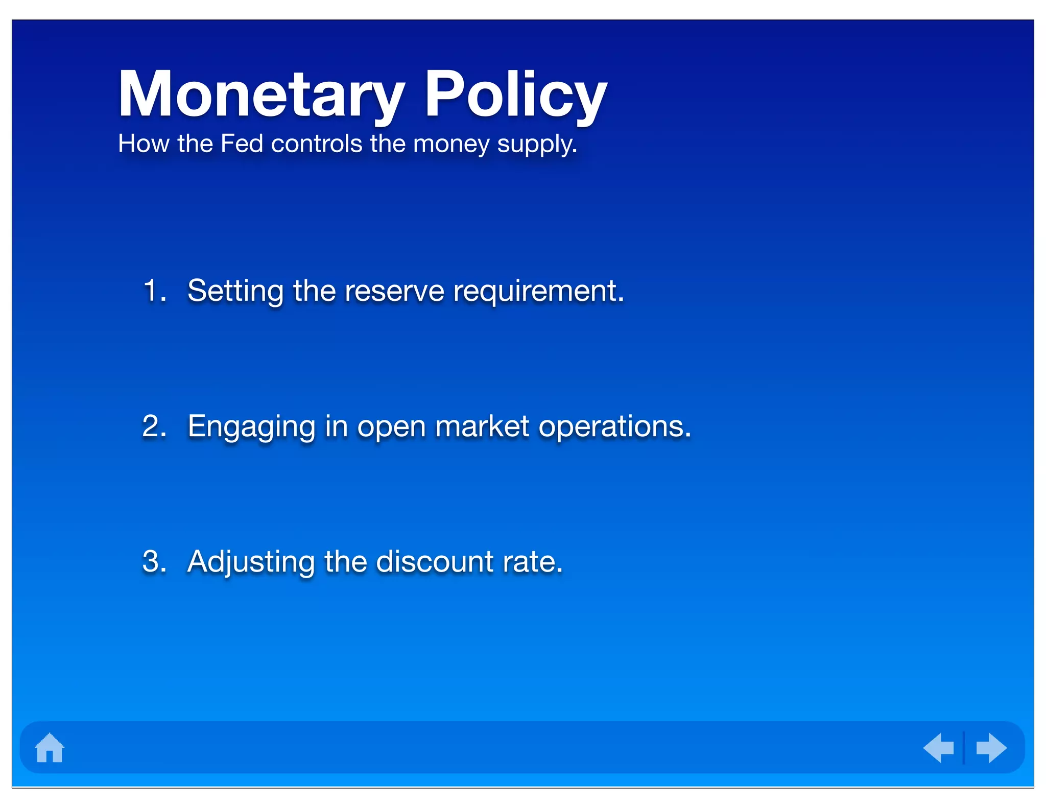 Macroeconomics: Monetary Policy | PDF