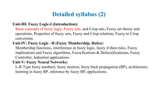 Lecture 11 Neural network and fuzzy system | PDF