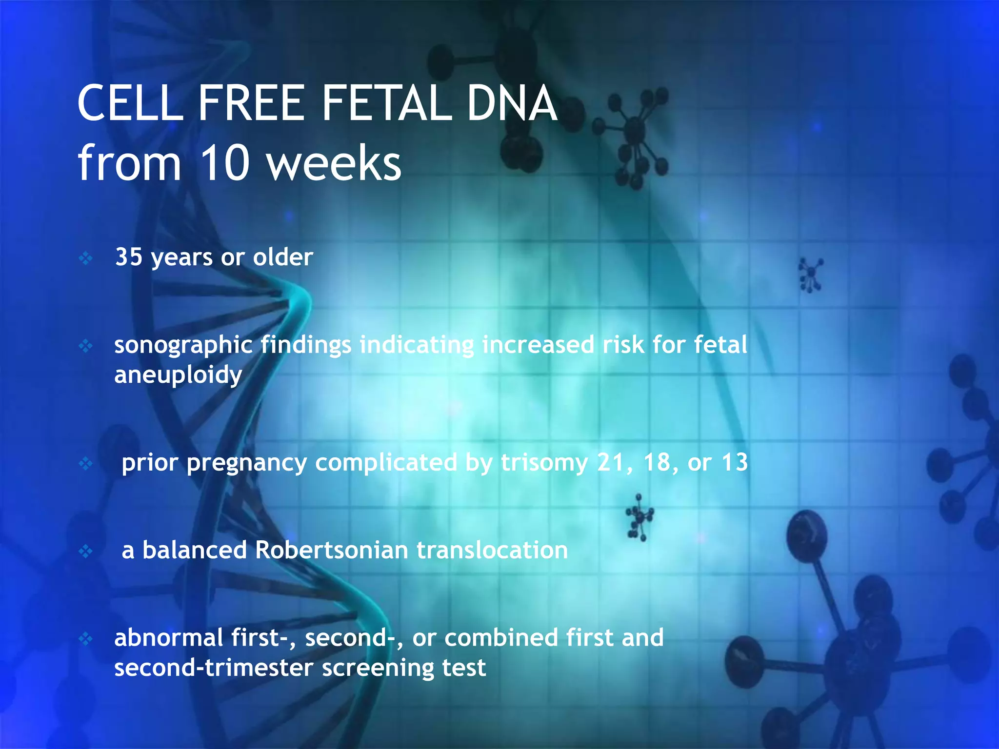 Lecture 11 Prenatal diagnosis | PPTX