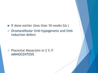 Lecture 11 Prenatal diagnosis | PPTX
