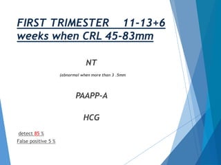 Lecture 11 Prenatal diagnosis | PPTX