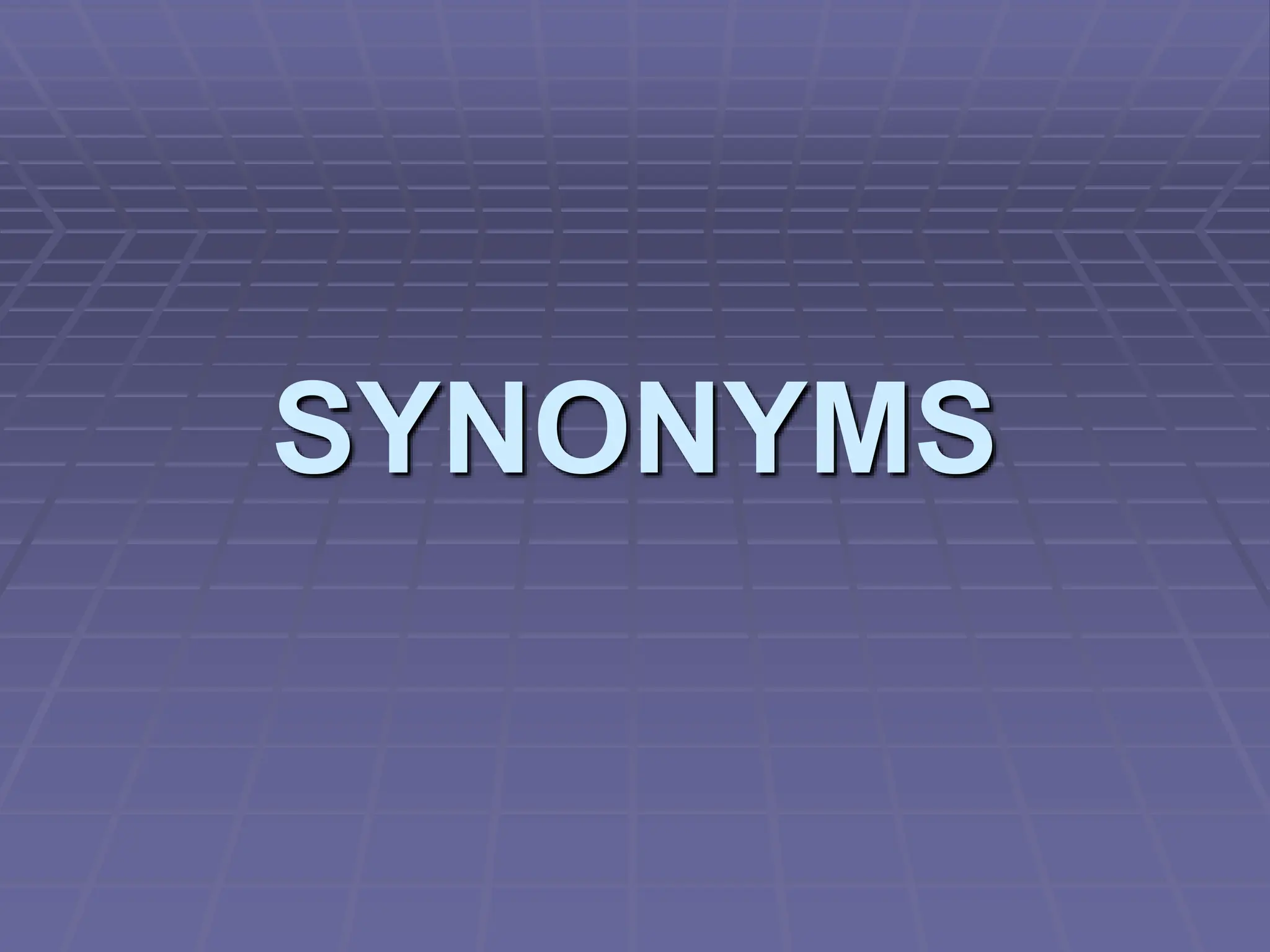 SYNONYMS.ppt
